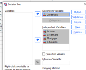 Decision Tree with SPSS: a step by step example – All the key